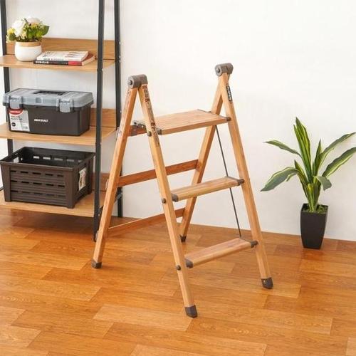 Jual Ace - Krisbow Fixsteps Tangga Lipat Aluminium 3 Step Motif Kayu ...