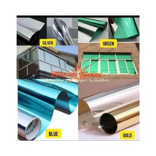 Jual Stiker Kaca Jendela Rumah Gedung Mobil Sticker Oneway Cermin ...
