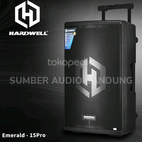 Jual SPEAKER PORTABLE HARDWELL EMERALD 15 PRO, SPEAKER HARDWELL 15 INCH ...