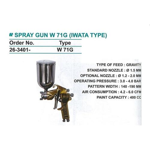 Jual Wipro W71/W 71 G/W 71G Spray Gun Model Iwata Tabung Atas/Samping - Kab. Banyuwangi - Dunia ...