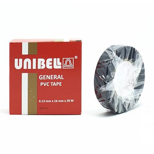 Jual Isolasi Listrik Unibel Kotak / PVC Tape Unibel 20 Meter Solasi ...