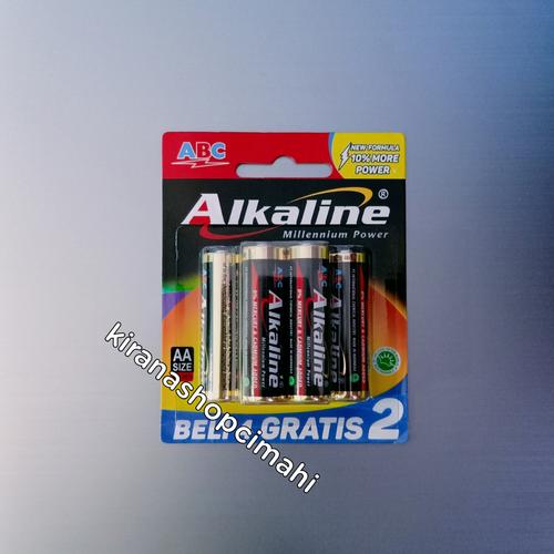 Jual batre ABC alkaline AA isi 6 butir / AA / baterai / batu alkalin ...