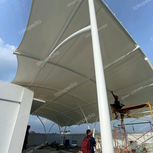 Jual atap membrane modern ( ciputat ) - Jakarta Barat - sinar-canopy ...