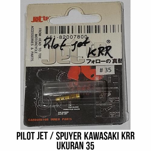 Jual Pilot Jet Spuyer Kawasaki Ninja KRR Ukuran 35 Merek Jet Up - Kota ...