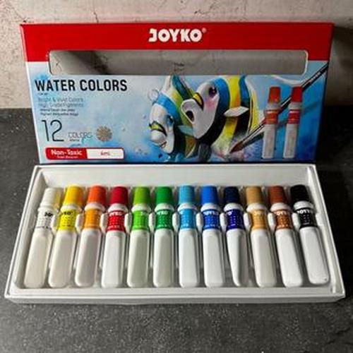 Jual Cat Air Water Color Joyko WAC-6ML / Watercolor / Menggambar ...