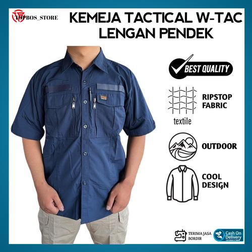 Jual KEMEJA LAPANGAN PDL TACTICAL W-TAC LENGAN PENDEK - BAJU TACTIKAL ...