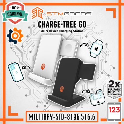 Jual STM Charge Tree GO 23w 3-in-1 Wireless Fast Charging Docking ...