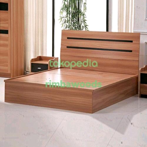 Jual divan kayu.. rangka tempat tidur pul papan uk 120×200 - 200x200 ...