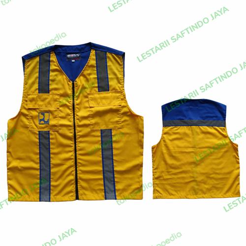 Jual ROMPI SAFETY KOMBINASI KUNING BIRU FREE LOGO - Jakarta Barat ...