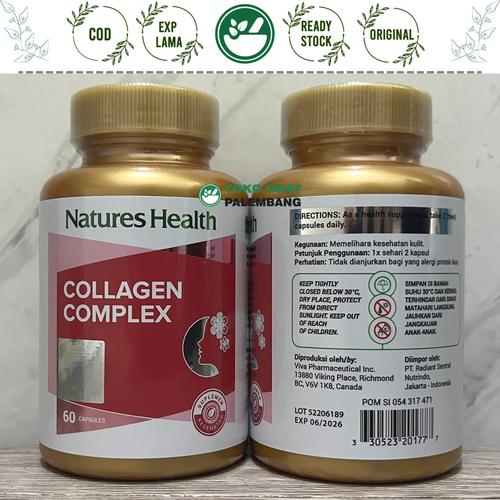 Promo NATURES HEALTH COLLAGEN COMPLEX 60 KAPSUL NATURE HEALTH KOLAGEN ...