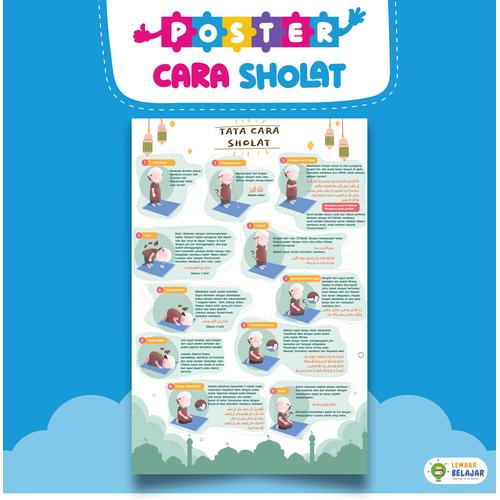 Jual Poster Edukasi Anak Islami - Poster Belajar Anak Muslim - TataCara ...