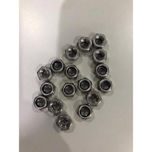 Jual SS NYLON LOCK NUT M3 - M24 STAINLESS STEEL - M3X0.5 - Kota Batam ...