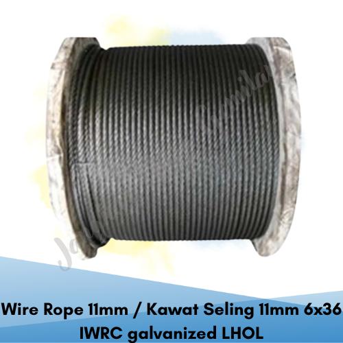 Jual Wire Rope 11mm / Kawat Seling 11mm 6x36 IWRC galvanized LHOL - Jakarta Timur - Jangkar Nusa ...