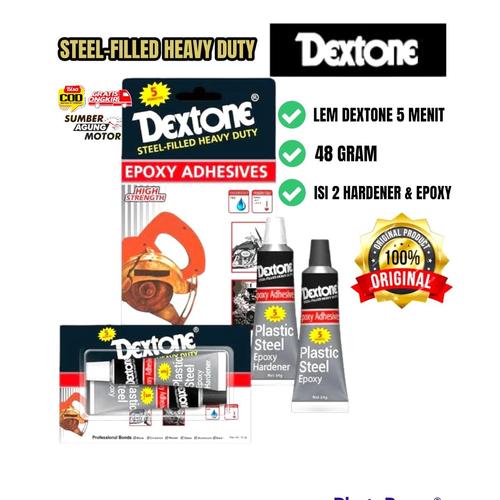Jual PLASTIK STEEL LEM BESI EPOXY ADHESIVES MERK DEXTONE - Derfoe - Kab ...