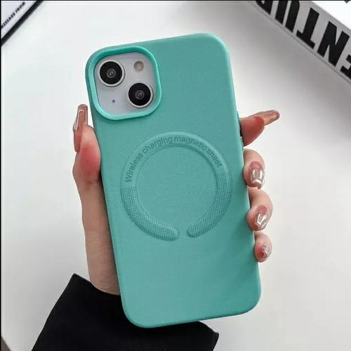 Jual iPhone 14 Pro Max Plus Magsafe Magnetic Wireless Pu Leather Box ...