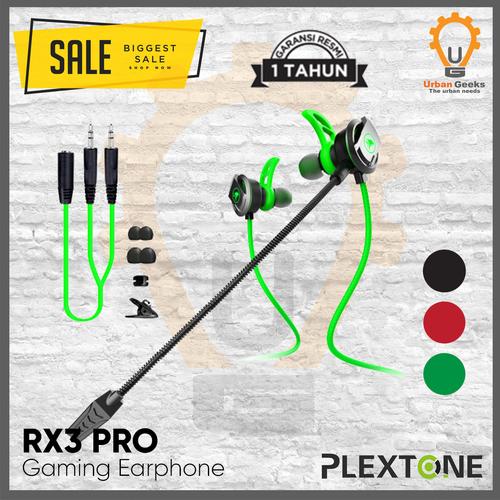 Promo Headset Gaming Plextone XMOWi RX3 Dual Microphone Detachable HD ...