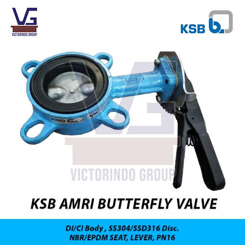 Jual KSB AMRI BUTTERFLY VALVE ISORIA 16 - PT.VICTORINDO PRATAMA MANDIRI ...