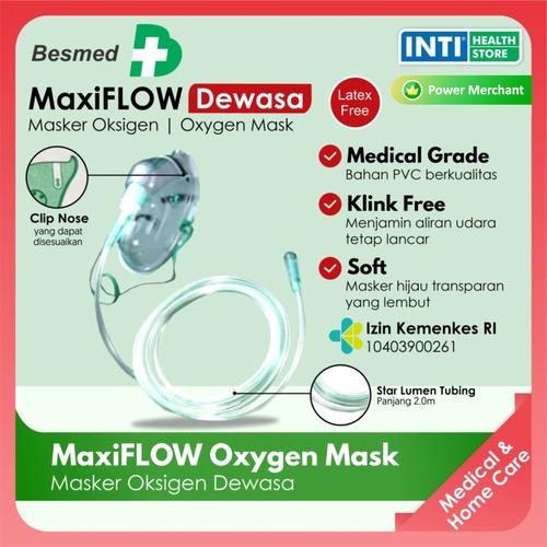 Promo Besmed | Maxiflow Masker Oksigen| Maxiflow Oxygen Mask - Bayi ...