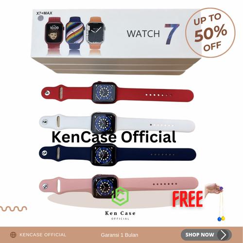 Promo Smartwatch Series 7 Original X7 Max IP67 Tahan Air - Biru - Kab ...