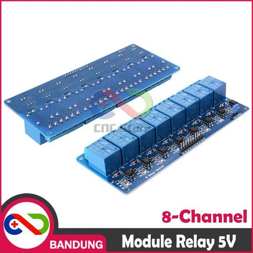 Jual RELAY 5V 8 CHANNEL OUTPUT 250VAC 30VDC 10A WITH OPTOCUPLER MODULE ...