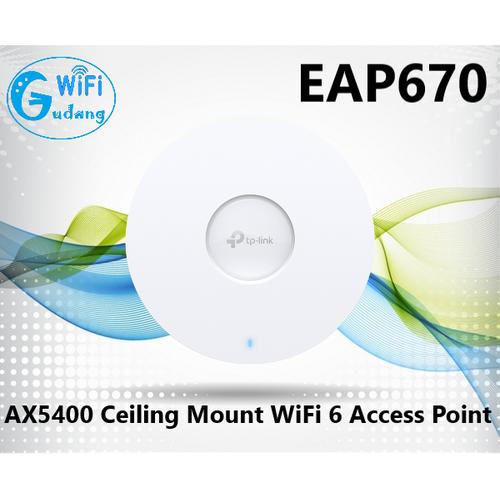 Jual TP-Link EAP670 AX5400 Ceiling Mount WiFi 6 Access Point - Jakarta ...