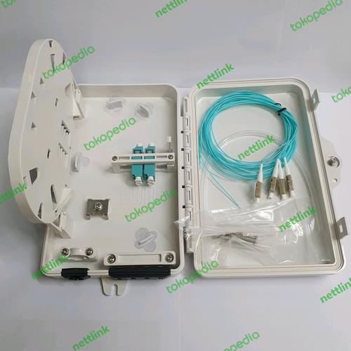 Jual odp 4 core lc multimode OM4/ roset 4 core / otb wall 4 core lc ...