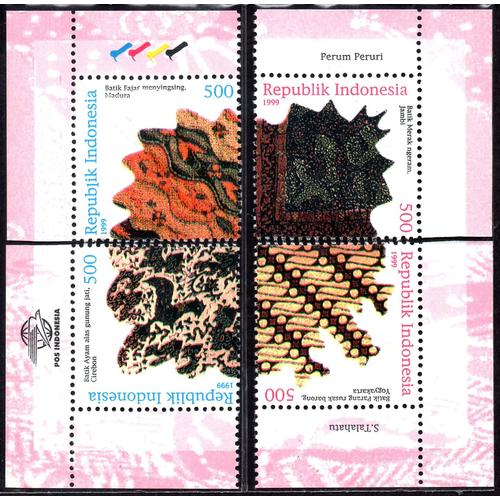 Jual Prangko/Perangko INDONESIA 1999 I-571 BATIK INDONESIA - MINT ...