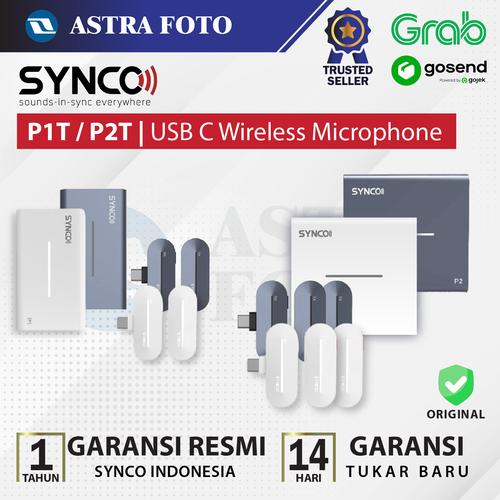 Promo Synco P1T / P2T Mobile Wireless Microphone System for USB C - P1T, Stone Blue Cicil 0% 3x ...