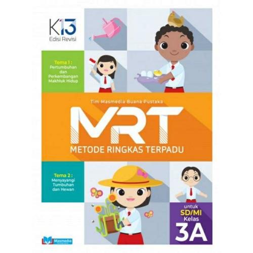Jual BUKU MRT (METODE RINGKAS TERPADU) TEMATIK 3A 3B SD/MI KELAS 3 ...