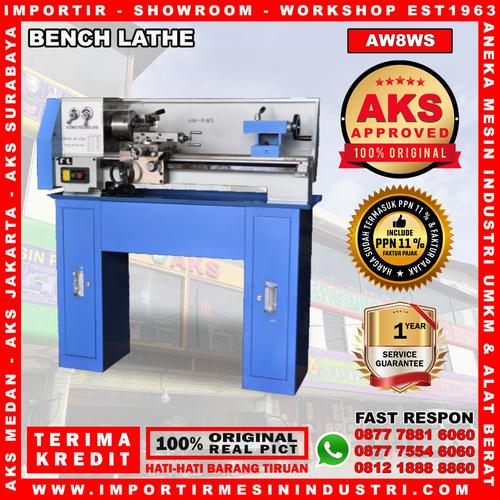 Jual Mesin Bubut Besi Bench Lathe 200 x 430 mm - AW8WS - Jakarta Utara ...