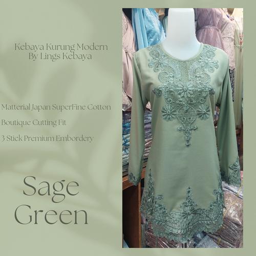 Jual Kebaya Kurung Spesial Mocca Ling's Kebaya - Milo, L - Kota Bandung ...