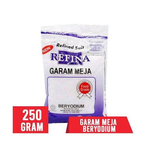 Jual Garam Refina 250 gram Garam Meja Beryodium - Jakarta Timur ...