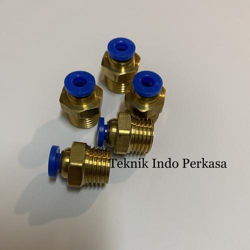 Jual MPC FITTING PNEUMATIC LURUS MALE 10mm - Drat 1/8" - Jakarta Barat ...