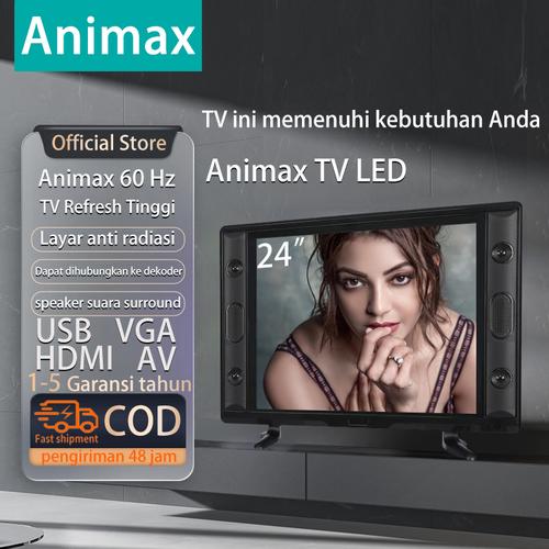 Jual Animax Digital TV LED 24 inch Televisi HD COD Garansi 5 tahun - Digital 24 inch, 12Bulan ...
