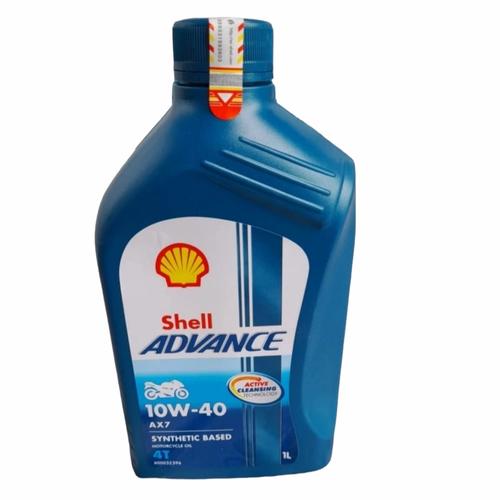 Jual oli shell advance ax7 10w 40 1liter oli mesin shell - Kota ...