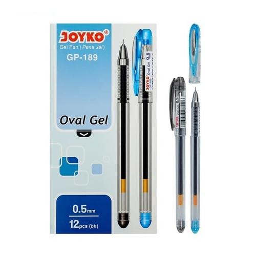Jual Pulpen / Gel Pen / Pena Joyko GP189 / Oval Gel / 0.5 mm / Pcs ...