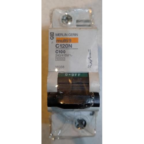 Jual MCB Multi9 Merlin Gerin C120N C100 100A 1P - Jakarta Barat - Automation88 | Tokopedia