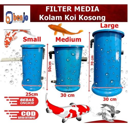 Jual Media Filter Tong Kosong Tabung Chamber Kolam Ikan External Fiber ...