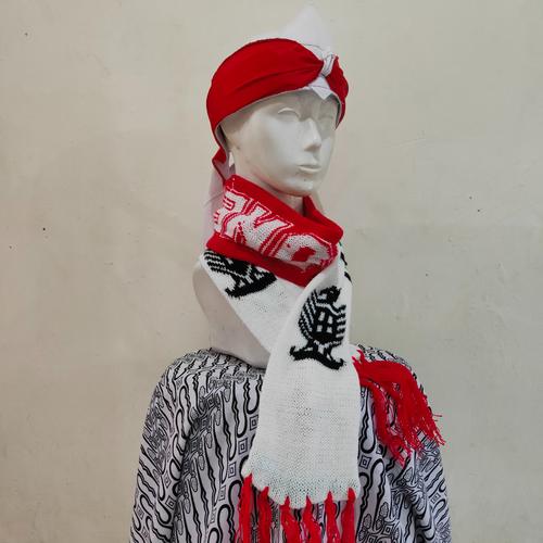 Jual [INDONESIA] Dirgahayu edisi merah putih syal scarf ikat iket ...