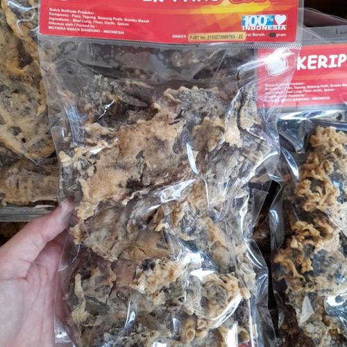 Jual Keripik Kripik Paru Sapi Goreng Crispy Krispi Gurih Oleh Oleh Khas ...