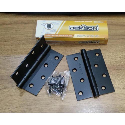 Jual ENGSEL PINTU KUPU-KUPU HITAM 4" DECKSON (SS304) - Kota Tangerang ...