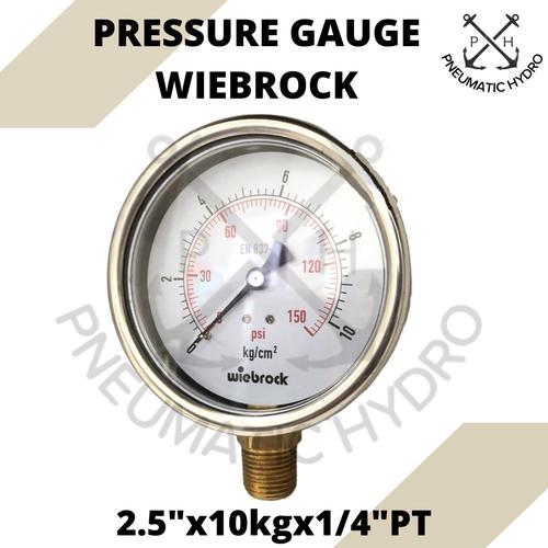 Jual PRESSURE GAUGE WIEBROCK 2.5"x10kgx1/4" PT - PAYUNG - Jakarta Barat ...