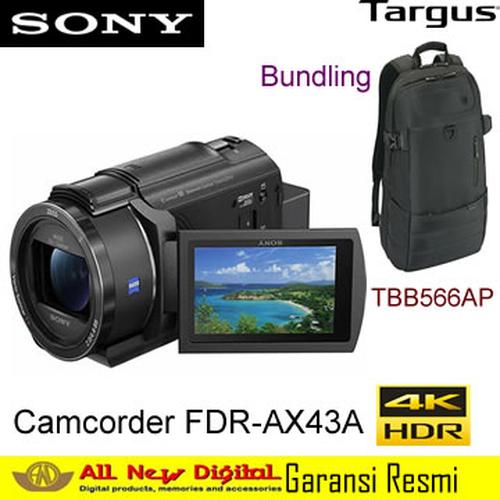 Promo Sony Camcorder FDR AX43A 4K - Garansi Resmi PT. Sony Indonesia ...