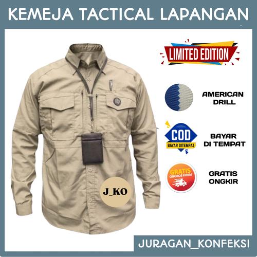 Jual KEMEJA TACTICAL M-TAC LAPANGAN PDL LENGAN PANJANG / BAJU TACTICAL ...