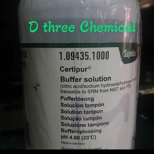 Jual Buffer Solution Ph4 Merck 1.09435.1000 - Kab. Tangerang - D three Chemical | Tokopedia