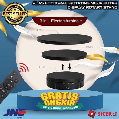 Jual Alas Putar Fotografi Rotating Meja Putar Display Rotary Stand ...