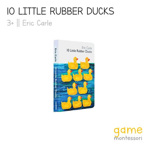 Jual Game Montessori 10 Rubber Ducks Board Book Eric Carle - Kab ...