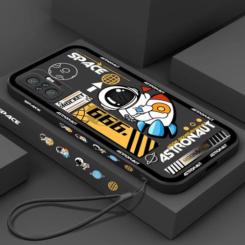 Jual Case Redmi Note 10 10s PRO Rocket Astronot Gambar Softcase FREE ...