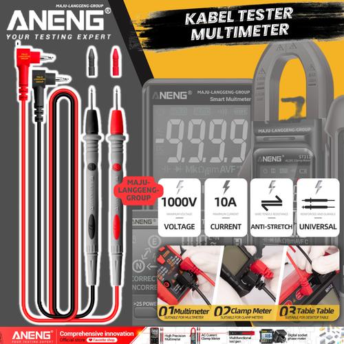 Promo ANENG Kabel Tes Multimeter/Multitester/Avometer Pin Jarum Lancip ...