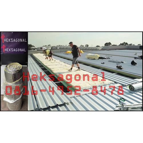 Jual Glasswool Aluminium Foil Glass wool Insulasi Atap Balikpapan ...